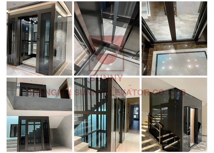 Residential Apartment Machine Room Less Or MR Passenger Lift With ...