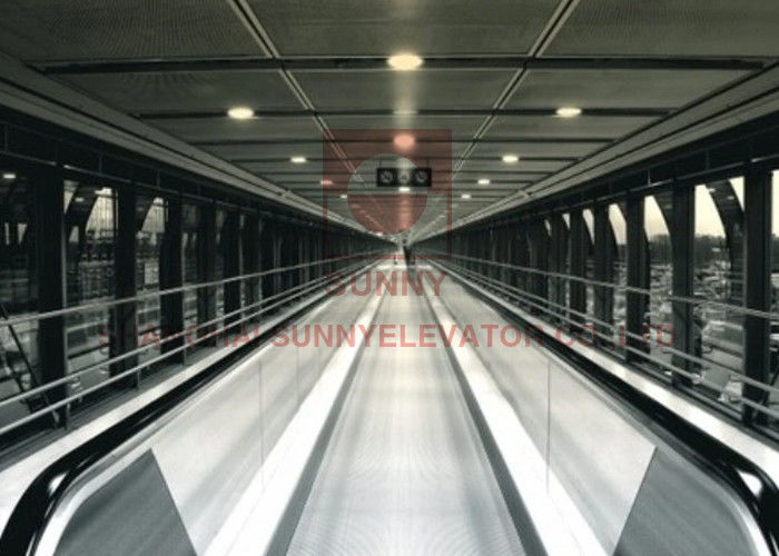 0-6 Degree Indoor Or Outdoor Passenger Conveyor Travelator Moving Walkway