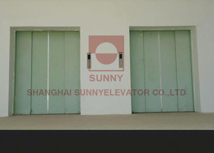 Freight Elevator Machine Room Less Elevator With Steel Plate Floor For ...