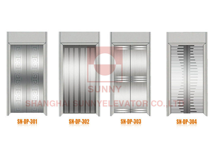 Mirror / Hairline / Etched Elevator Door Plates Panel Elevator Parts ...