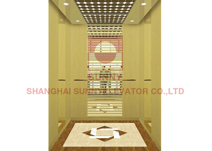 Gearless 2.0m/S Load 2000kg VVVF Passenger Elevator For Traction System