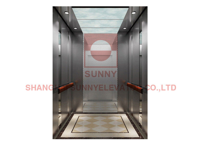Elegant 400KG Low Noise Residential Home Elevators / Noiseless PVC ...