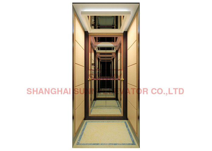 0.4m/S Stainless Steel Residential Home Elevators Small Passenger Lift