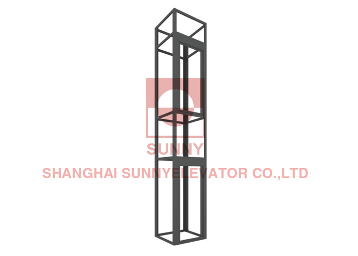 Home Elevator Aluminium Alloy Shaft Frame With High-Strength And High ...