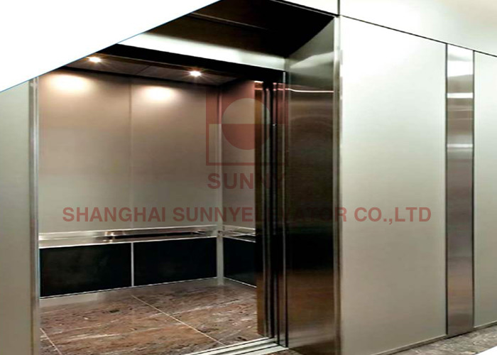 2.4 X 2.4m Passenger Elevator With Gearless Permanent Magnet ...