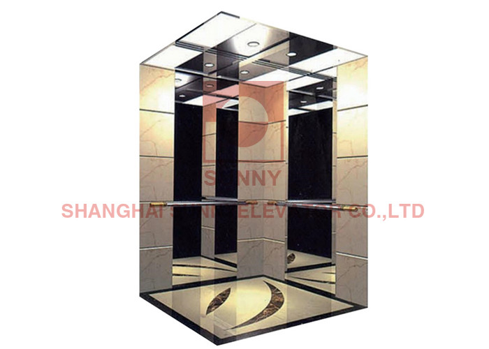 High Speed Machine Roomless Passenger Lift Full collection control