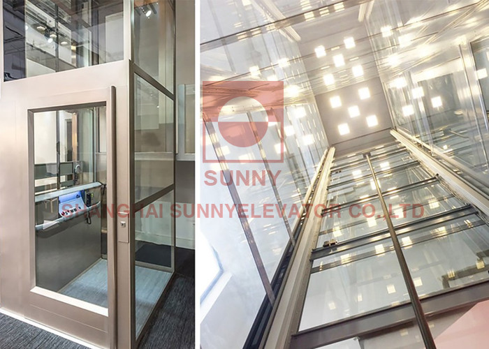 EAC Stainless Steel 304 Passenger Elevator 3m/S Smooth Running