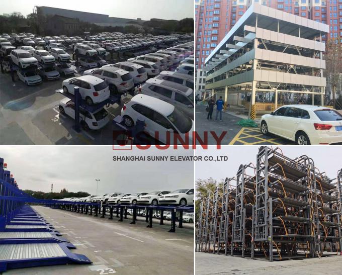 7.5kw Motor Rotary Type Parking Lot Auto Parking Lift Storage Systems