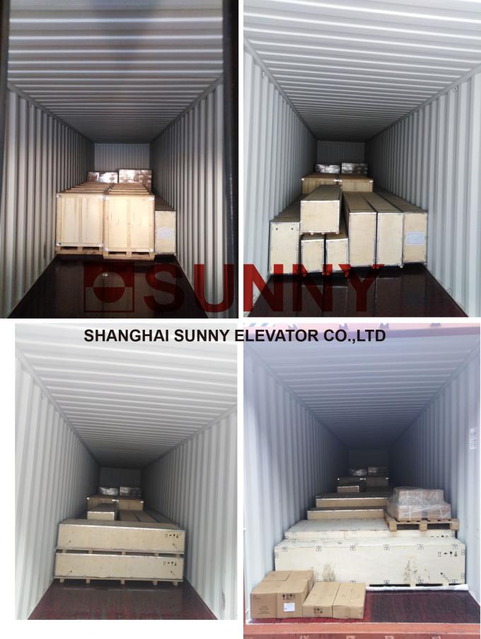 450kg Stainless Steel Lift Villa Passenger Elevator With VVVF Elevator ...